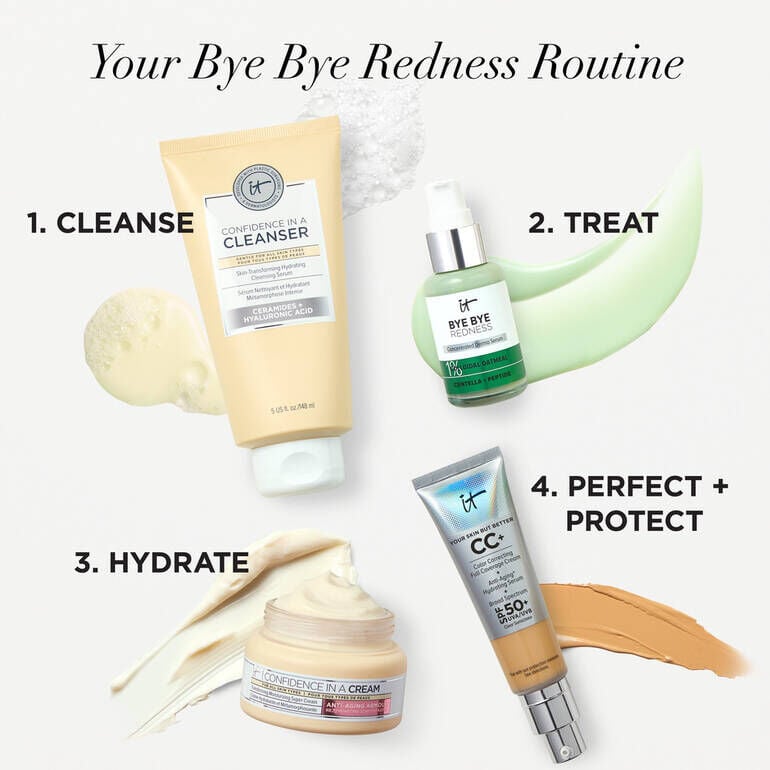 Bye Bye Redness Face Serum with Peptide - IT Cosmetics CA