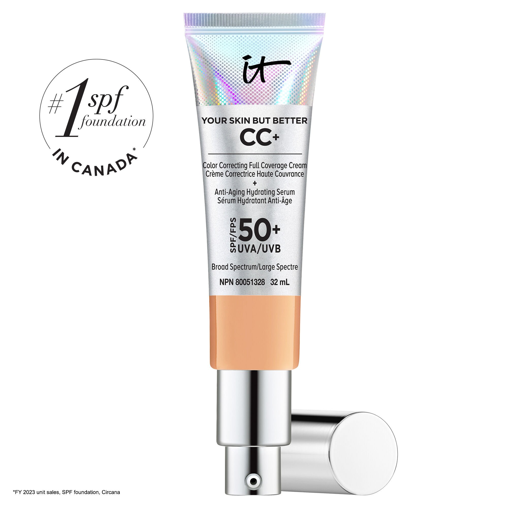 CC+ Cream with SPF 50+ - Color Correcting Cream - IT Cosmetics