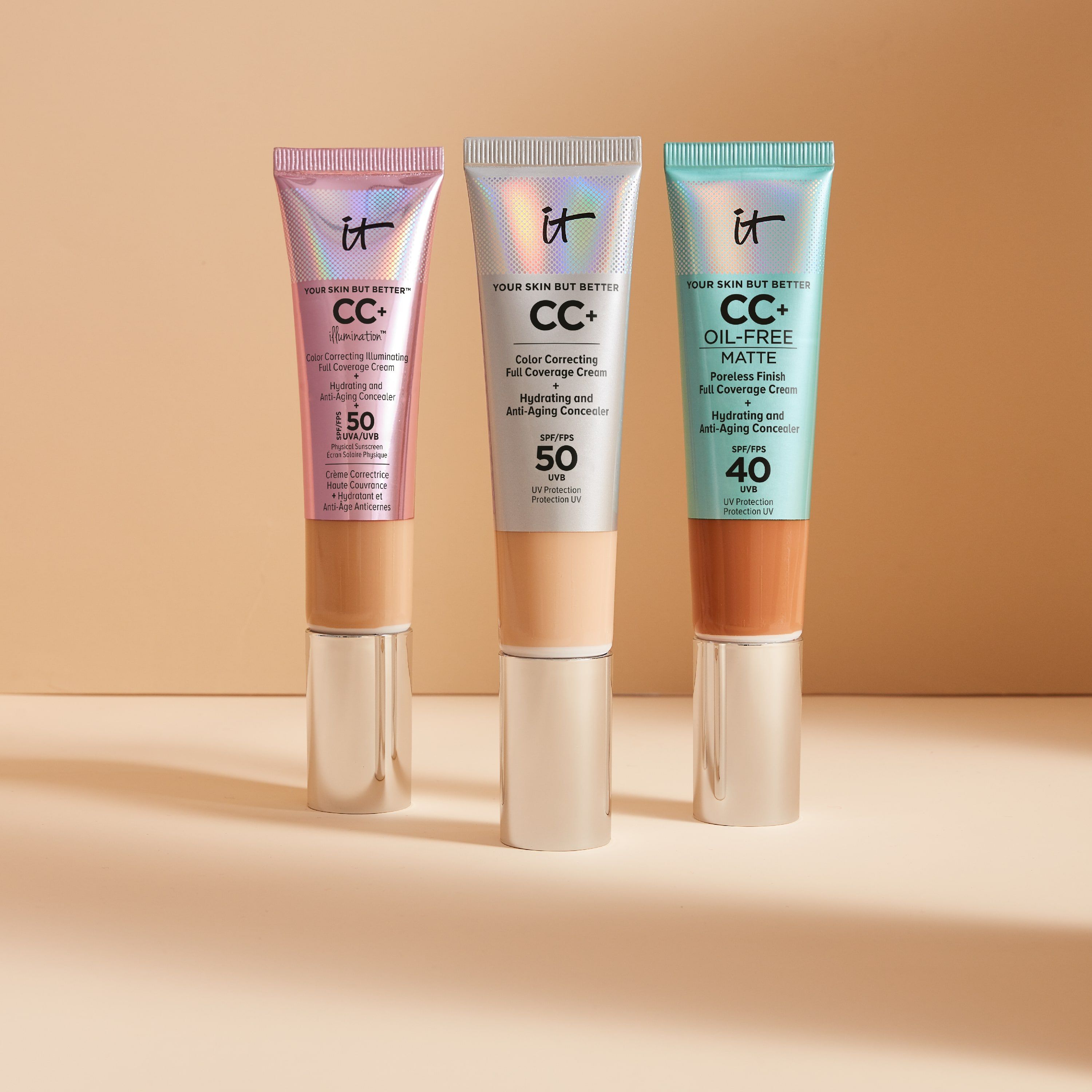 CC+ Cream with SPF 50+ - Color Correcting Cream - IT Cosmetics